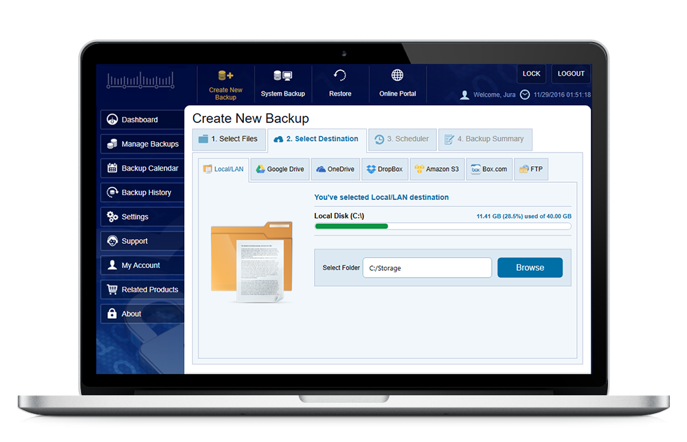 The Development of Magora’s BackUP Software