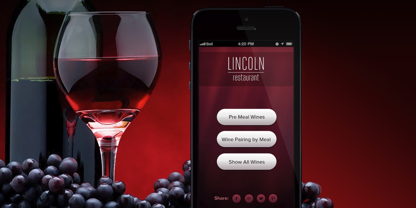 Wine Advisor - Magora's web application for restaurants