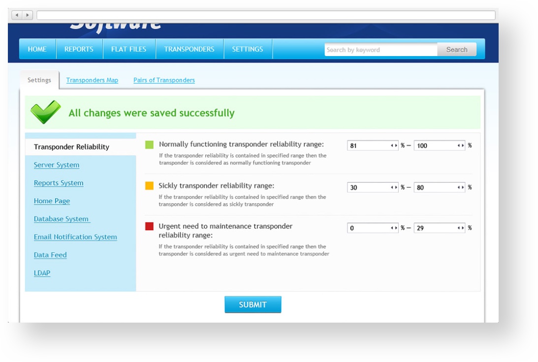 Railway software - solution for hardware reliability monitoring